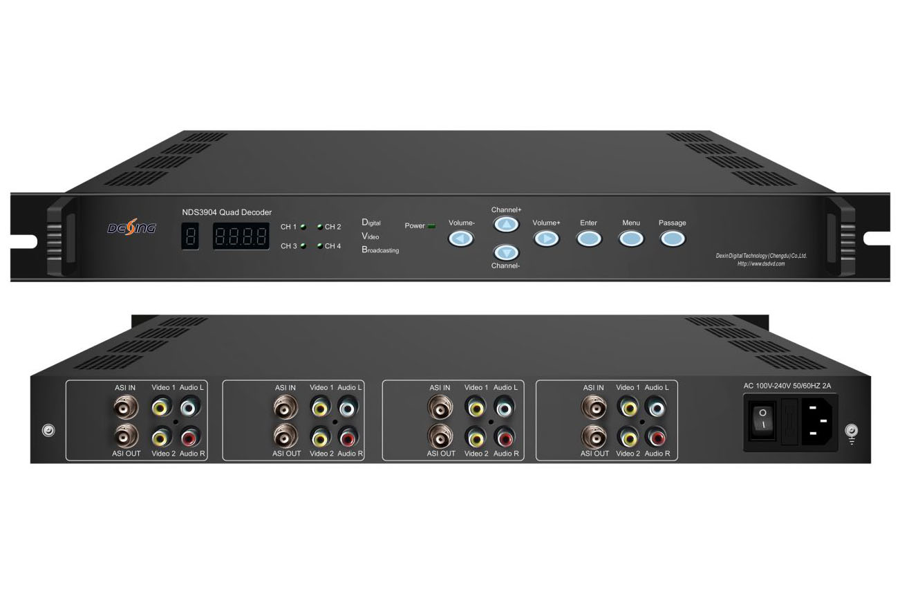 IRD/Decoder/Transcoder_Desing encoder modulator